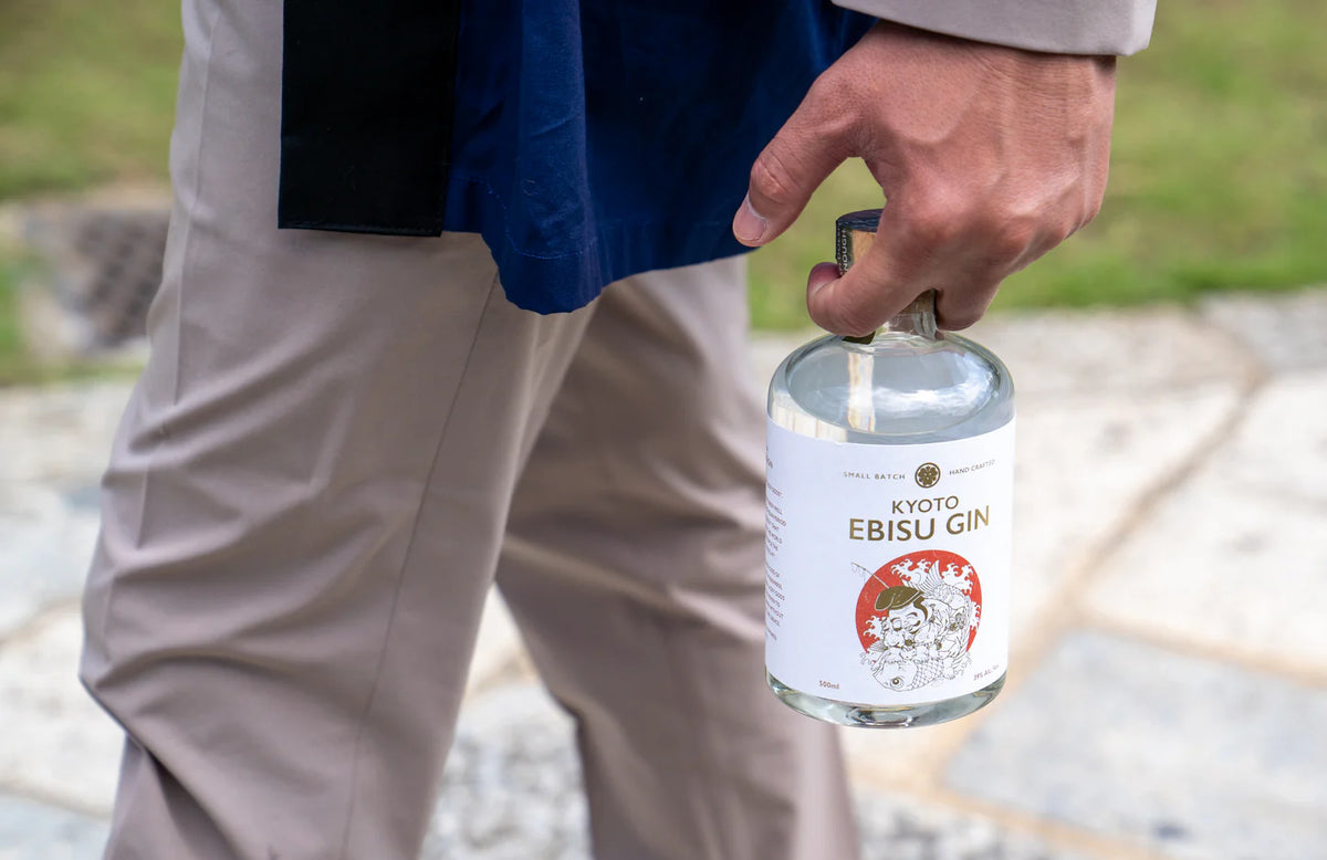 Japanese Craft Gin - KYOTO EBISU GIN 500ml – agataJapan